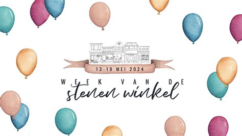 Week Van De Stenen Winkel Bij Broer Zus