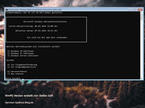 Pxelinux 6 04 Pre1 Ipxe 1 21 1 Pxeandtftpanddhcp Server Einrichten