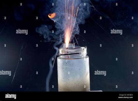 Explosion Of A Fireworks Body Stock Photo Alamy