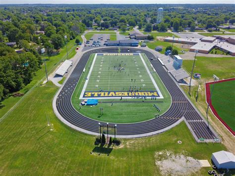 Aerial Photos Of The Mooresville Hs Football Field In Mooresville Indiana
