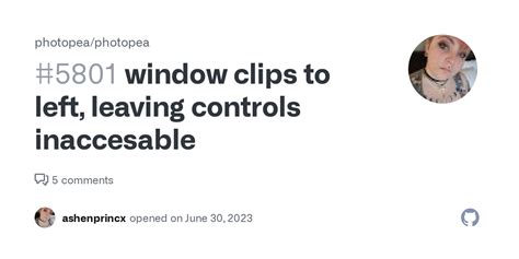Window Clips To Left Leaving Controls Inaccesable · Issue 5801