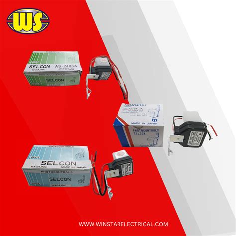 10a Selcon Photo Sensor Photocontrols Switch Winstar Electrical Sdn Bhd