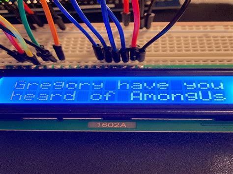 Gregory Have You Heard Of Among Us Arduino Project Hub
