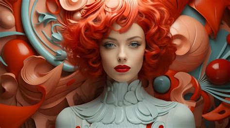 Premium Ai Image Surrealistic Girls Portrait Ai Generated Wallpaper