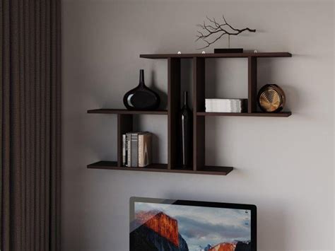 ᐉ Полиця навісна для книг Малібу 1048х600х180 мм Венге • Краща ціна в Києві Україні • Купити в