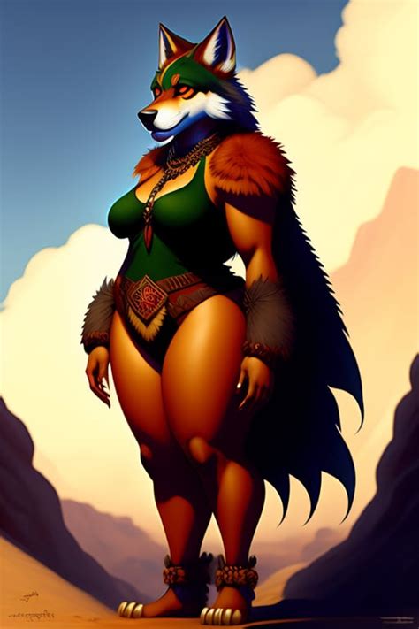 Lexica Female Furry