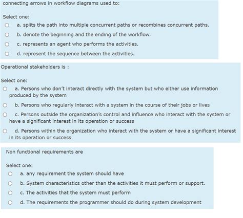 Solved Connecting Arrows In Workflow Diagrams Used To Chegg Com
