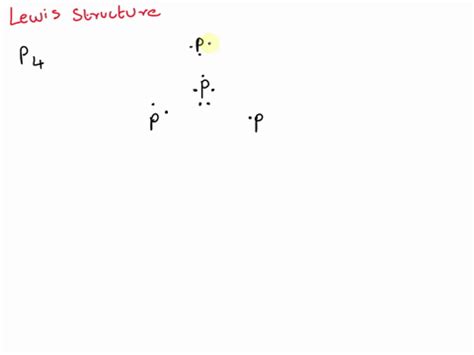 P4 Lewis Dot Structure