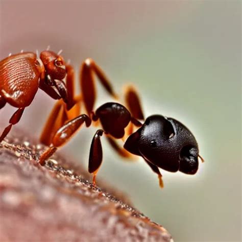 POV Of An Ant Entering The Ear Stable Diffusion
