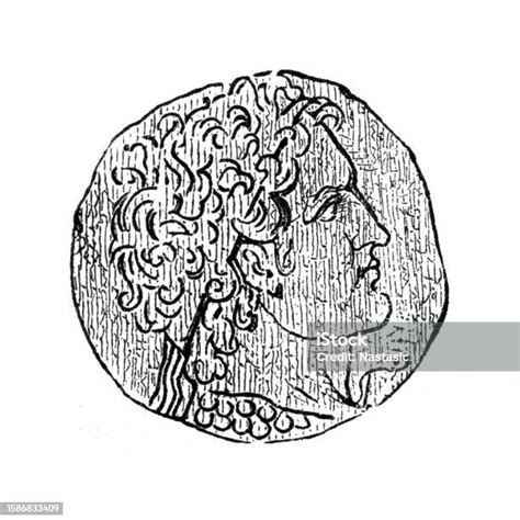 Ptolemy Ii Coin Stock Illustration Download Image Now 3rd Century