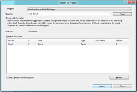 WDK Preview Installation Through Debugging OSR