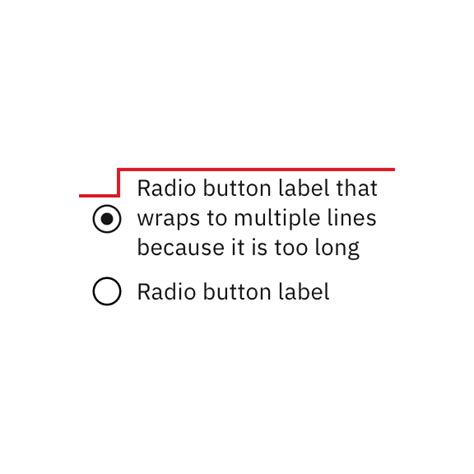 Radio Button Carbon Design System