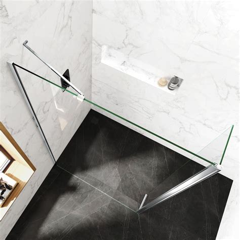 Copenhagen Easy Clean 8mm Wet Room Shower Glass 1100mm