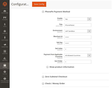 Guide For Adobe Commerce Phonepe Payment Gateway