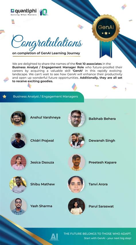 Jesica Dsouza On Linkedin Genai Recognition Quantiphi