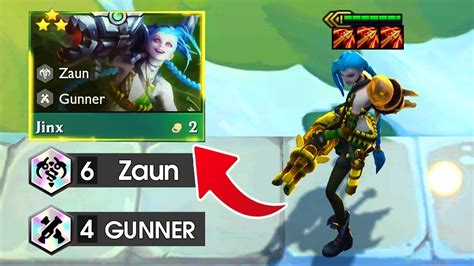 Đấu Trường Chân Lý Leo rank cùng đội hình Jinx carry cực chất theo