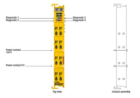 El6900 Beckhoff Ethercat Terminal Communication Interface Twinsafe Logic