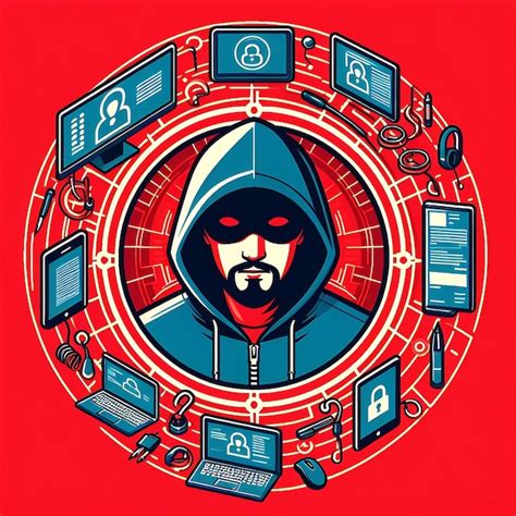 Premium Photo Hacker Cyber Threats Data Breach Graphics Design Resources Illustration Vector