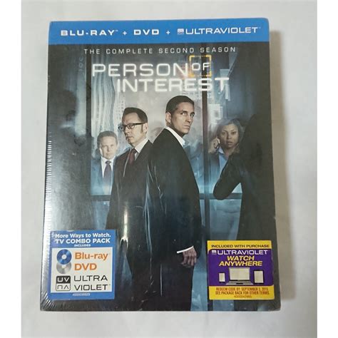 【person Of Interest Temporada 2】 疑犯追蹤第2季美國原版藍光dvd 全新 蝦皮購物
