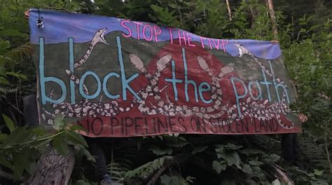 Activist Uses Body To Directly Block Pipeline PopularResistance Org