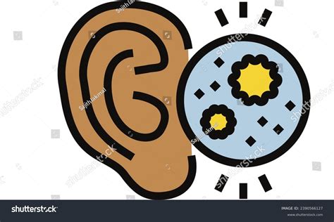 Menieres Disease Causes Ear Symptoms Like Stock Illustration 2390566127