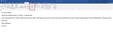 How To Send Mass Emails With Mail Merge Word