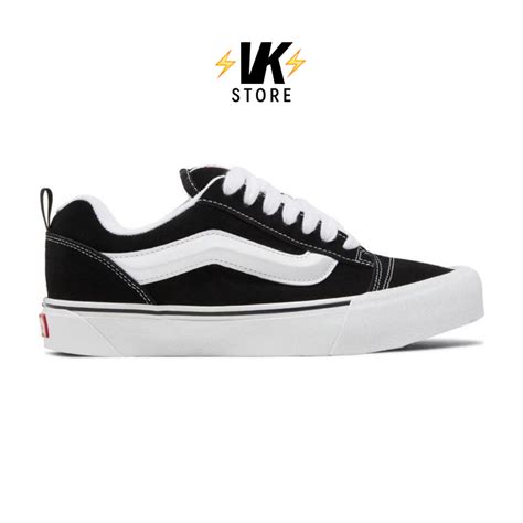 Vans Knu Skool Black White Comprar En Vekickz