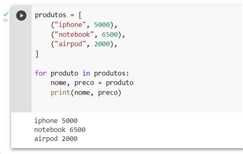 unpacking de tupla no python o que é aprenda agora