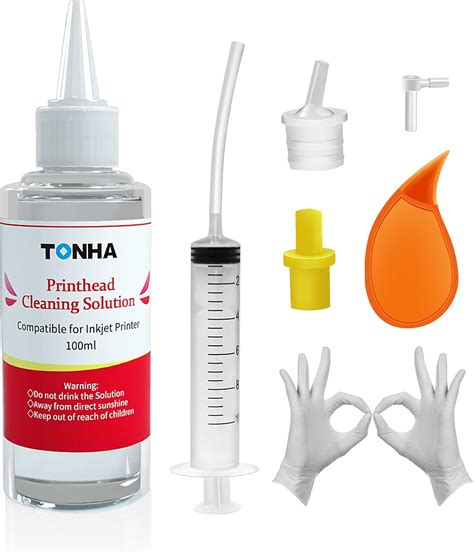 Tonha Kit de limpeza de cabeçote de impressão kit de limpeza de impressora perfeito para