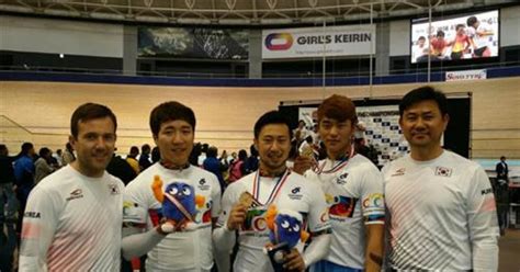 사이클 남자 단체스프린트 아시아선수권 금 3연패