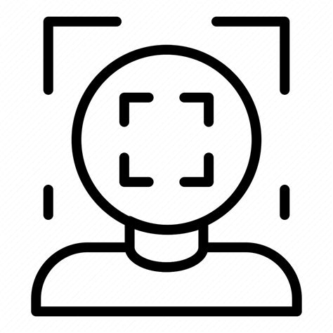 Biometric Code Detection Face Frame Identification Recognition