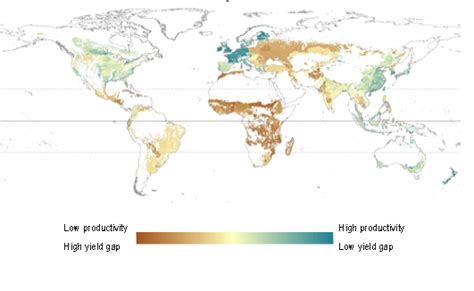 Gaez Yield And Production Gaps