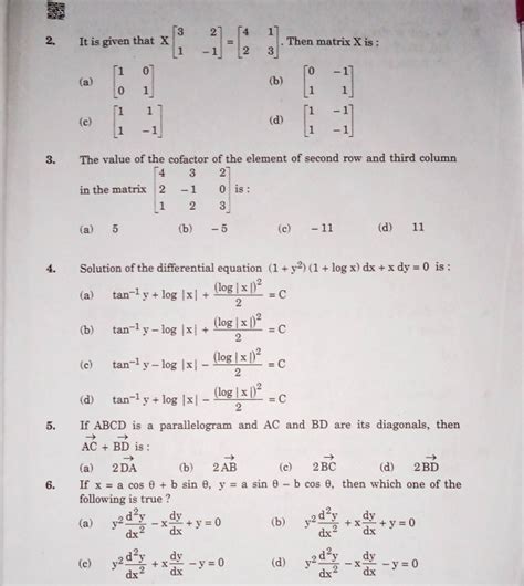Multiple Choice Question Sarthaks Econnect Largest Online Education Community