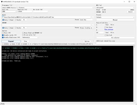Error Reading Signature Data For Part Attiny1616 · Issue 1090