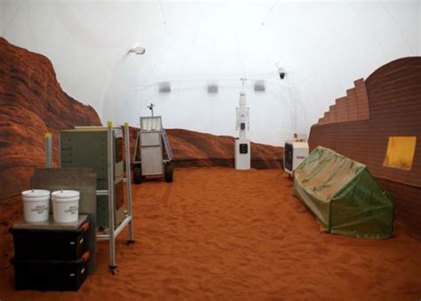 Galerias Nasa Simula Vida De Humanos Em Marte Com Habitat Feito Em