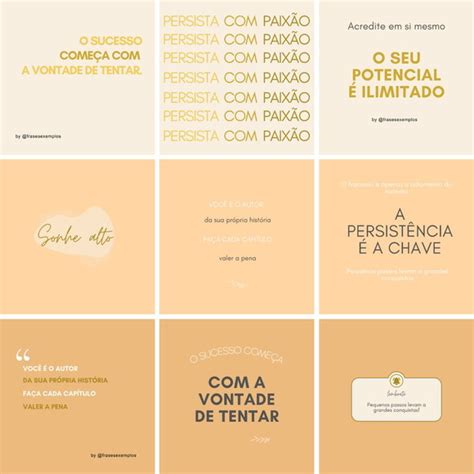 Pack Canva 12 Frases Minimalistas Elo7 Produtos Especiais