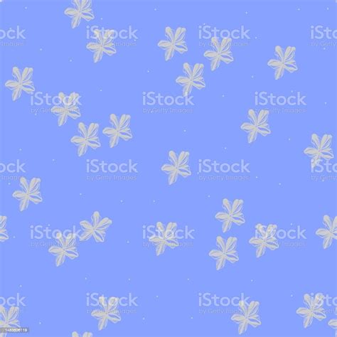 추상적인 흰색 꽃 벽지 가정 장식 표지 디자인 섬유 의류 생일 및 결혼식 장식을 위한 여름 손으로 그린 그림이 있는 원활한 벡터 식물 인쇄 0명에 대한 스톡 벡터 아트 및