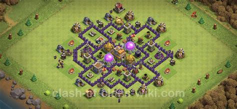 Farming Base Th7 With Link Hybrid Clash Of Clans Town Hall Level 7