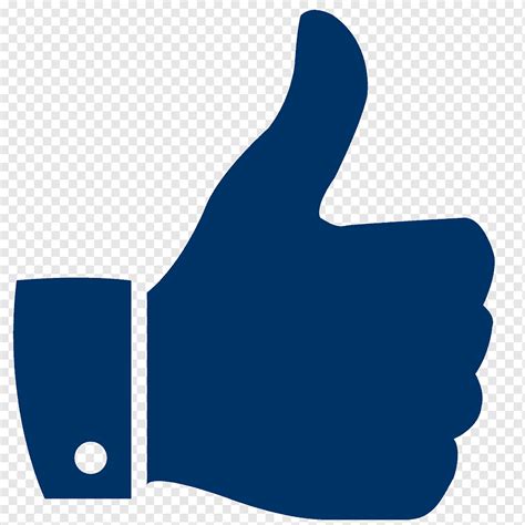 Thumb Signal Like Button Thumb Up Blue Hand Thumb Up Png Pngwing