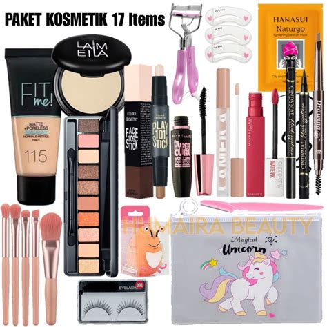 Jual Paket Kosmetik Set Lengkap In Set MakeUp Komplit Shopee Indonesia