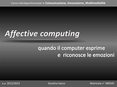 Ppt Affective Computing Powerpoint Presentation Free Download Id