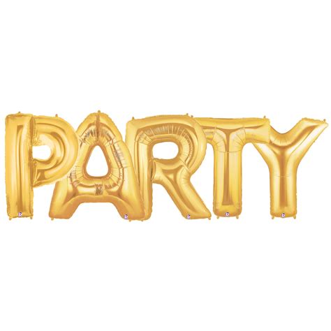 Jumbo Gold Foil Balloons PARTY PartyBell
