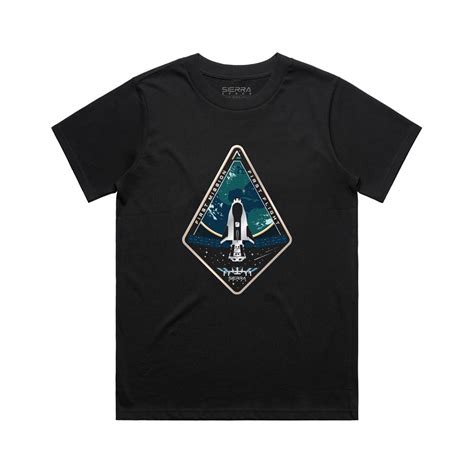 Sierra Space® Mission Patch T Shirt Womens Sierra Space Store