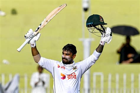 Litton Das Scored His Fourth Test Hundred