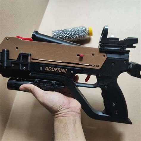 Jual 3d Printed Adderini Gotri 6 35 Mm Repeating Slingshot Panah Busur Di Seller Premier Market