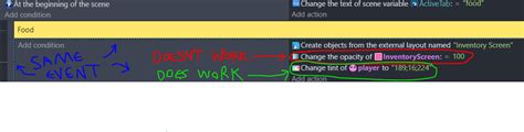 At Beginning Of Scene In External Event Is Inconsistent Solved How Do I Gdevelop Forum