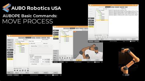 AUBOPE Tutorial Move Basic Commands Move Process YouTube