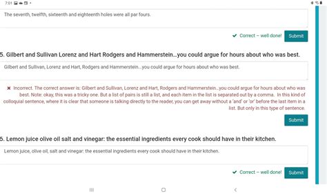 having trouble submitting answers report an issue openlearning help