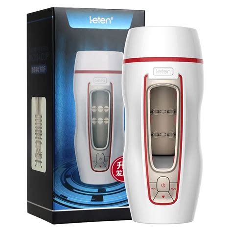 Leten Male Masturbator Sex Moan Voice Automatic Pussy Cup Pocket