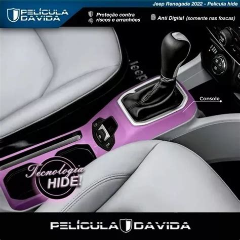Película Protetora Hide Console Jeep Renegade 2022 Parcelamento sem juros